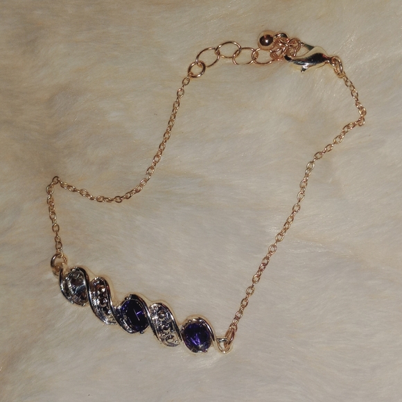 NRT | Jewelry | Vintage Nrt Hallmarked Silver Necklace With Blue ...